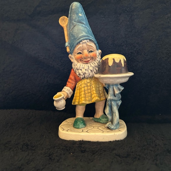 Goebel | Other | Vintage Goebel Plum The Pastry Chef Gnome Collectible ...